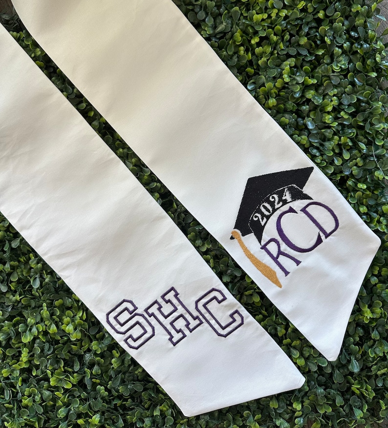 Graduation Wreath Sash - Etsy