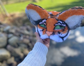 Therian Tiger Cat Mask - Etsy