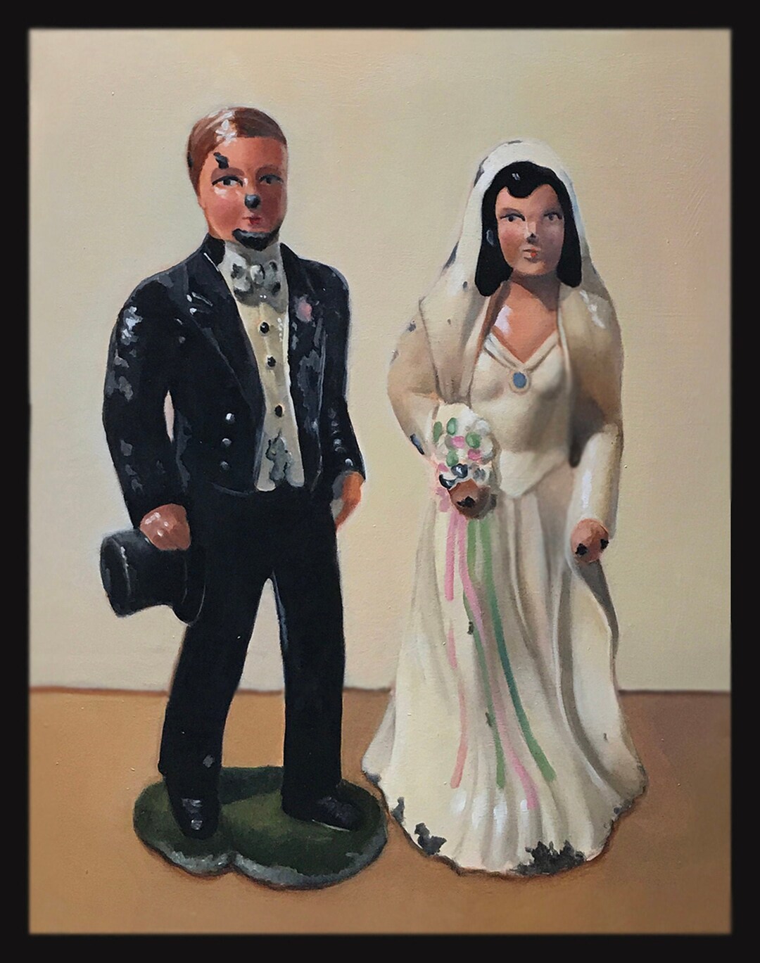 The Wedding, Large Original Oil Painting Framed - Etsy