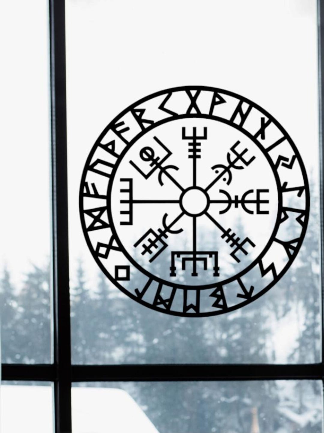 Vegvisir Vinyl Decal Sticker Window Car Van Wall Campervan Decoration ...