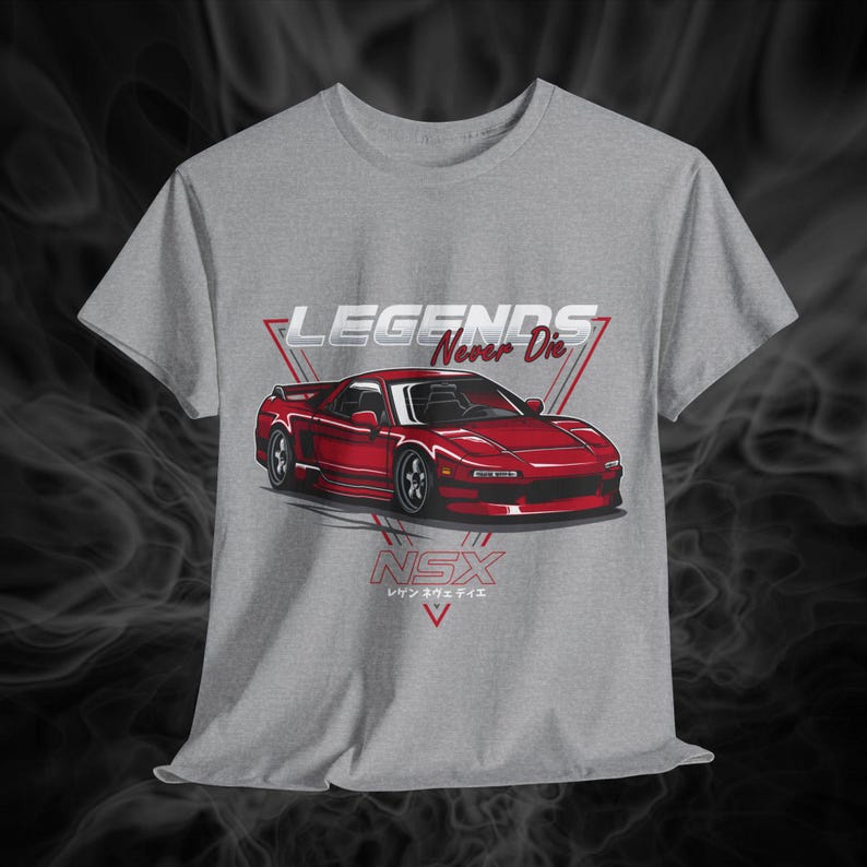 Legends Never Die Honda NSX T-shirt, JDM, Classic Cars, Car Enthusiast ...