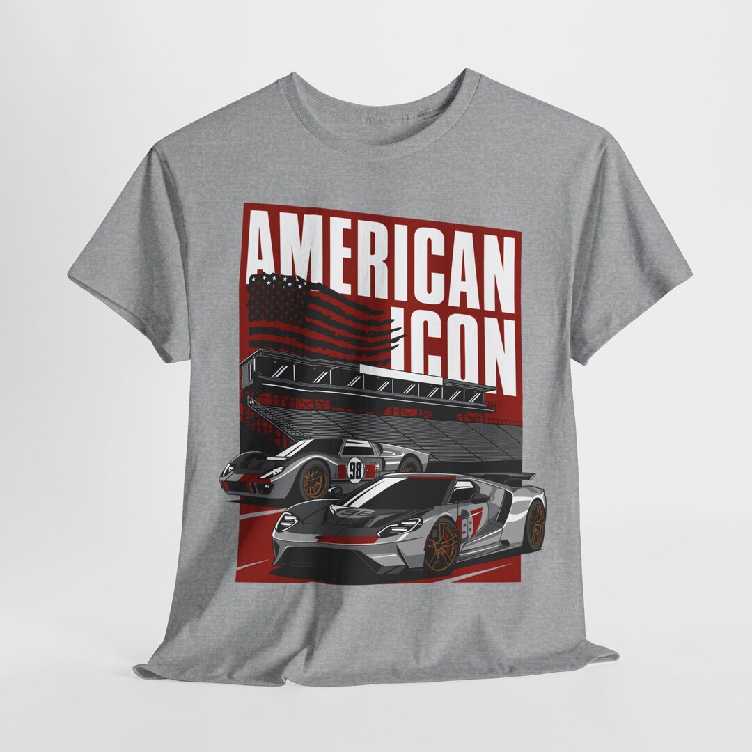 Gt40 American Icon Tee,le Mans Icon,american Legend,ferrari Beater - Etsy