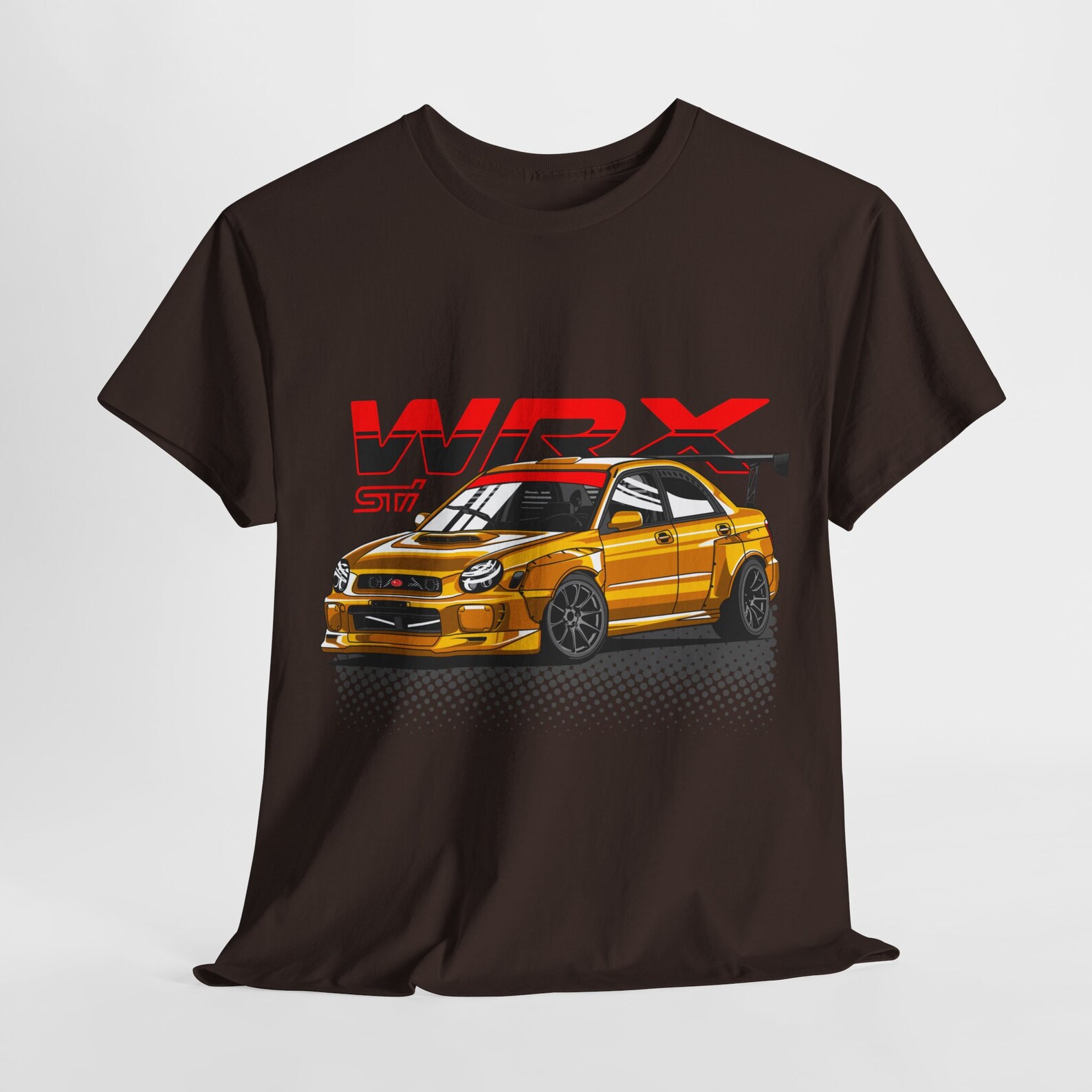 Subaru Impreza Wrx Sti Bugeye,car Guy Present,dad's Tee,piston Heads ...