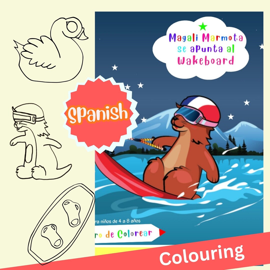 Spanish Language Kids Activity, Sports Colouring Pages to Download ...