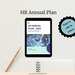 HR Annual Plan Template | HR Strategy | Small Business (editable ...
