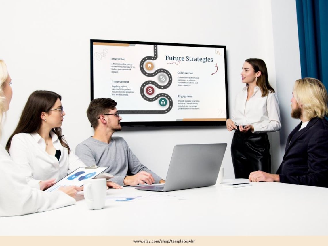 ESG Sustainability Report Template: Editable Canva Design (digital ...