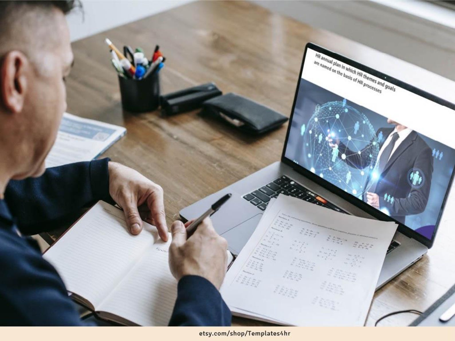 HR Annual Plan Template | HR Strategy | Small Business (editable ...