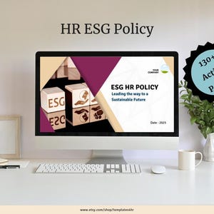 ESG HR Policy Template: Editable, Printable (digital Download) - Etsy