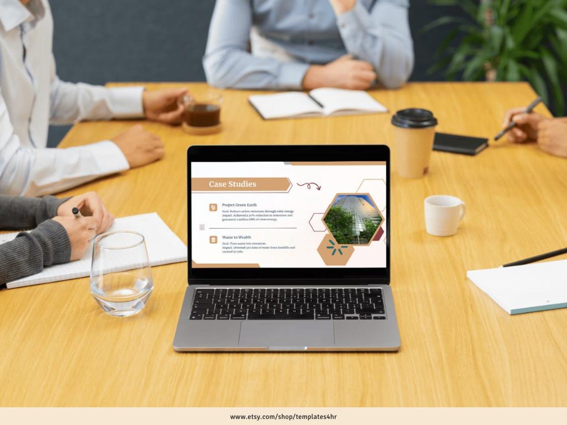 ESG Sustainability Report Template: Editable Canva Design (digital ...