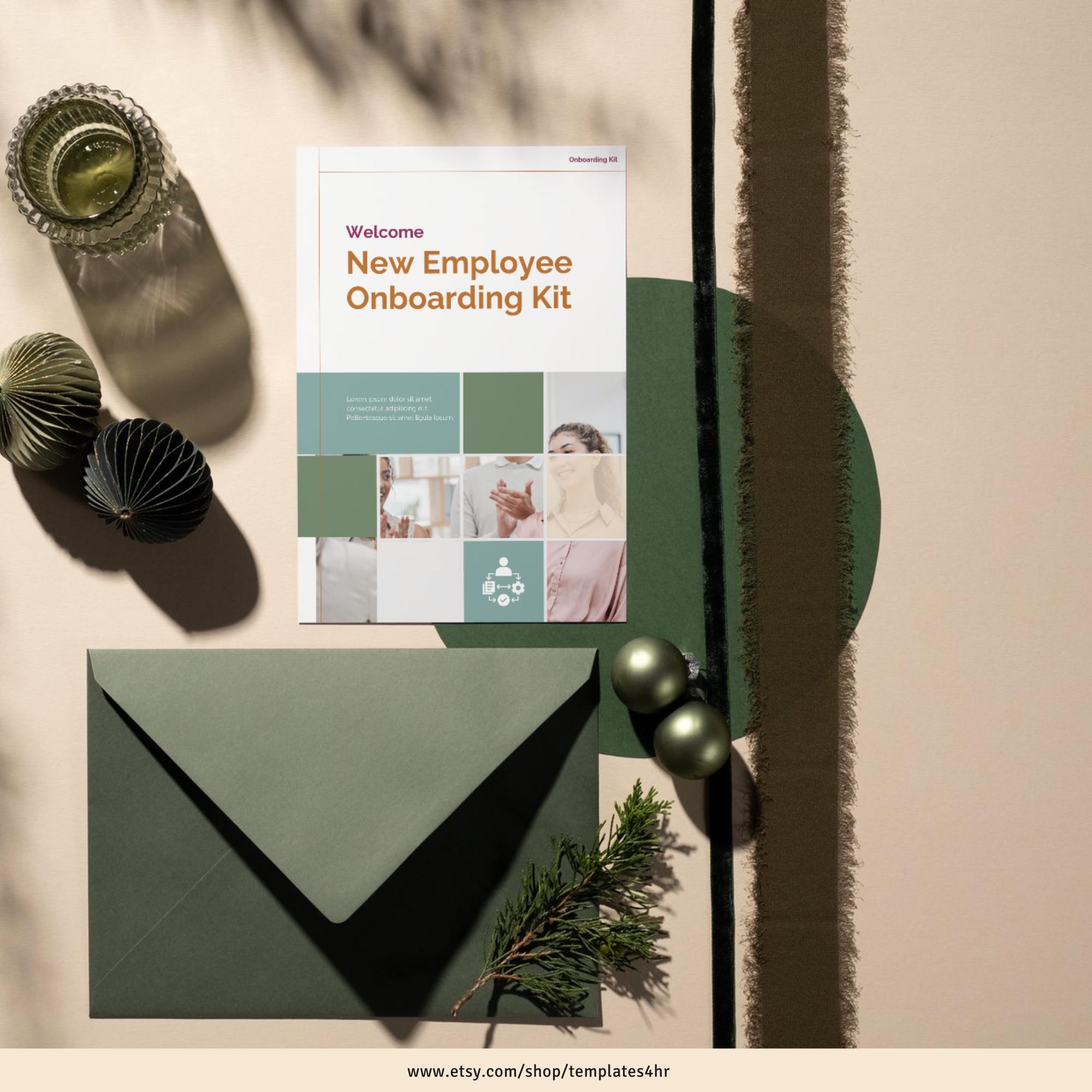 Employee Onboarding Kit Template HR Onboarding Checklist for Small ...