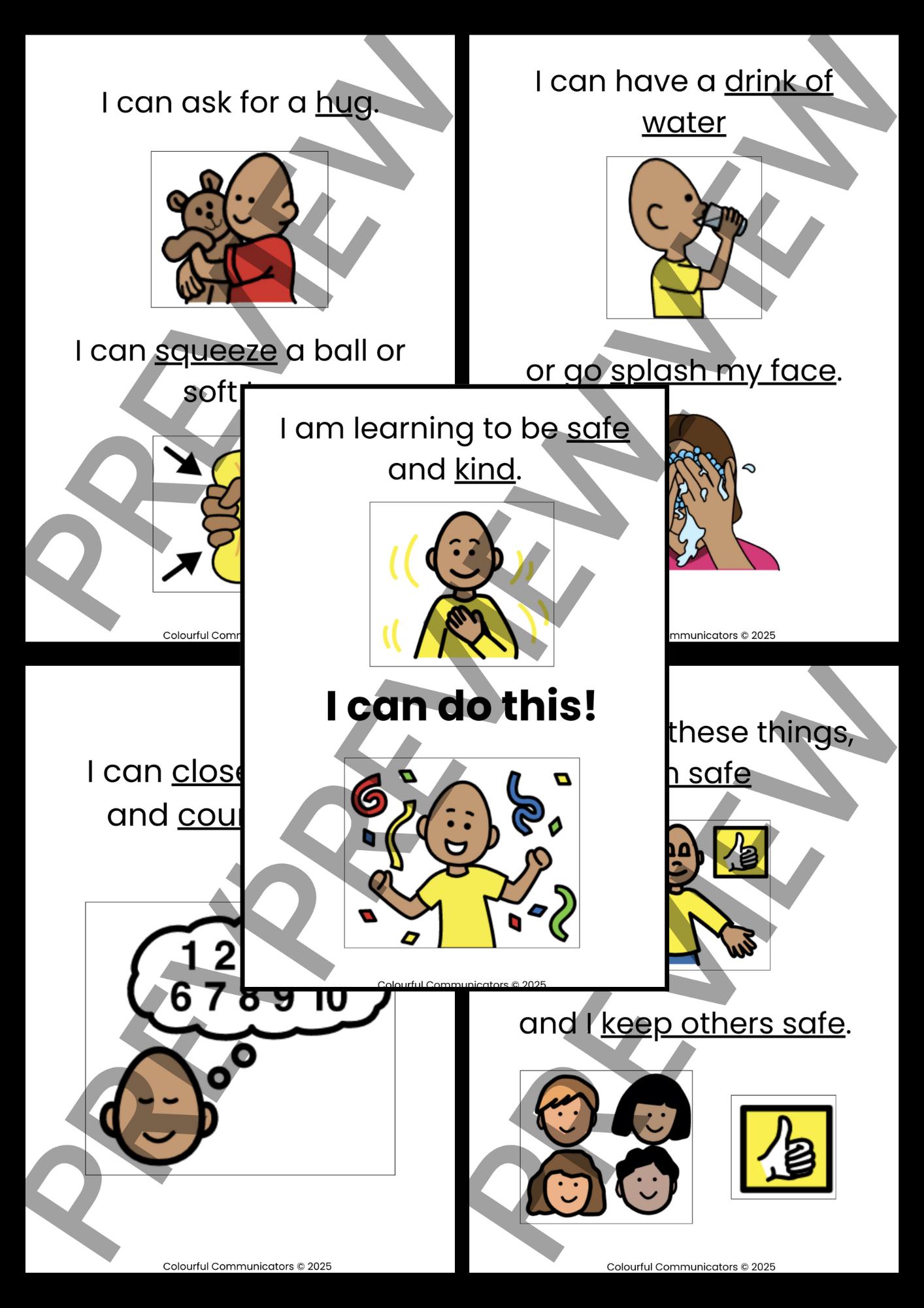 Autism Social Story: Managing Big Emotions + Hitting - Positive ...