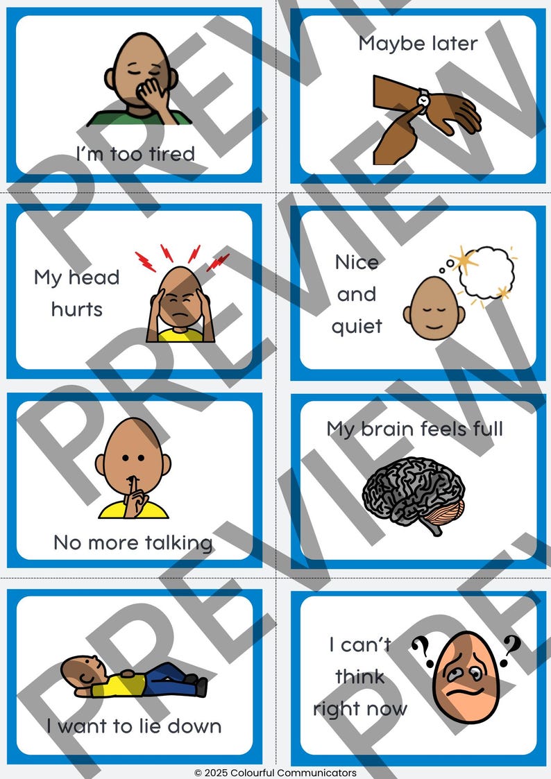 Gestalt Language Processing, Emotion Cards for Special Education ...