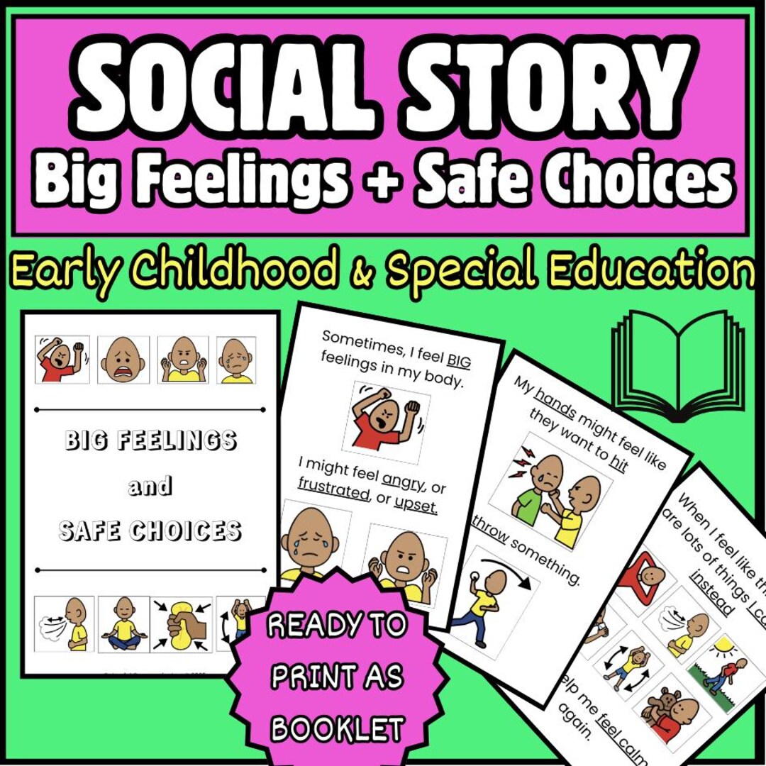 Social Stories Hitting | Social Stories Emotions | Social Stories ...