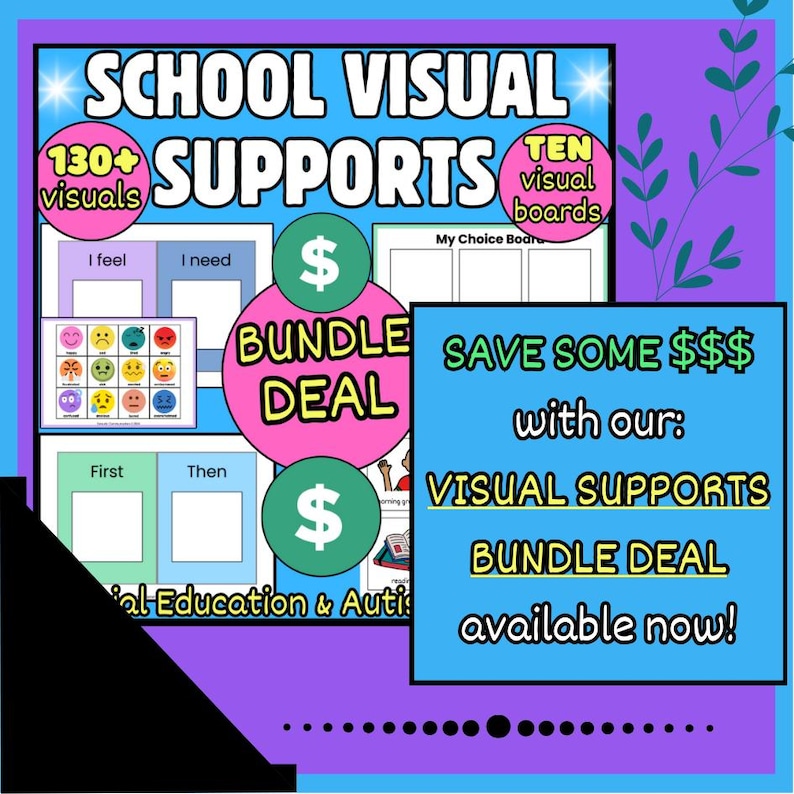 Choice Board Template | Visual Schedule Autism | Calm Down Corner ...