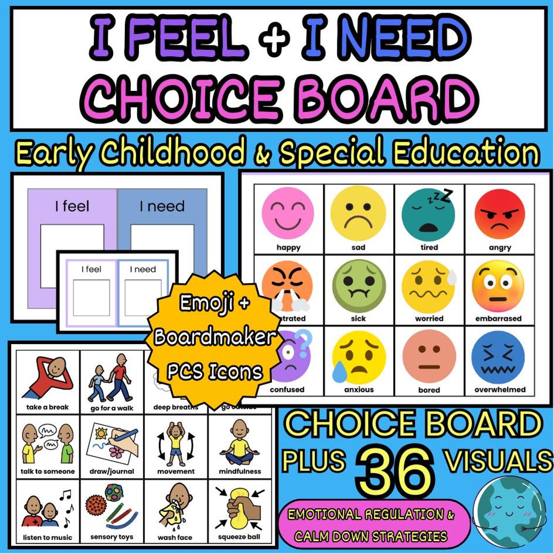 Visual Schedule Autism | Visual Cue Cards | Emotional Regulation ...