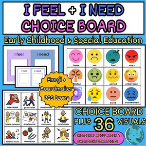 Visual Schedule Autism | Visual Cue Cards | Emotional Regulation ...