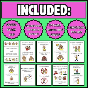 Social Stories Hitting | Social Stories Emotions | Social Stories ...