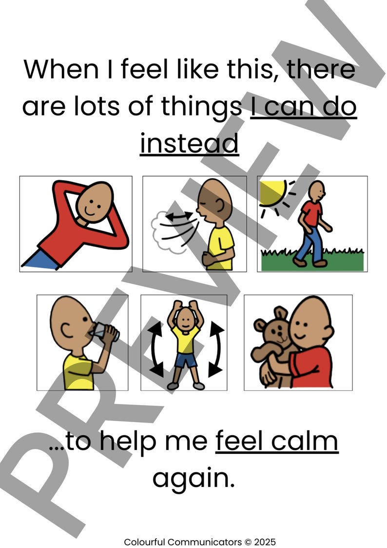 Social Stories Hitting | Social Stories Emotions | Social Stories ...