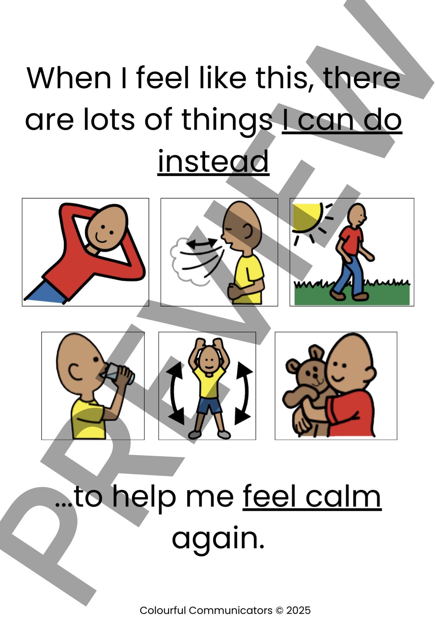 Social Stories Hitting | Social Stories Emotions | Social Stories ...