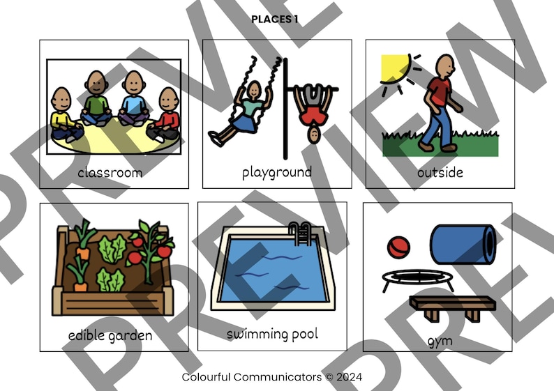 Autism Visual Cue Cards for School: Classroom Visual Supports ...