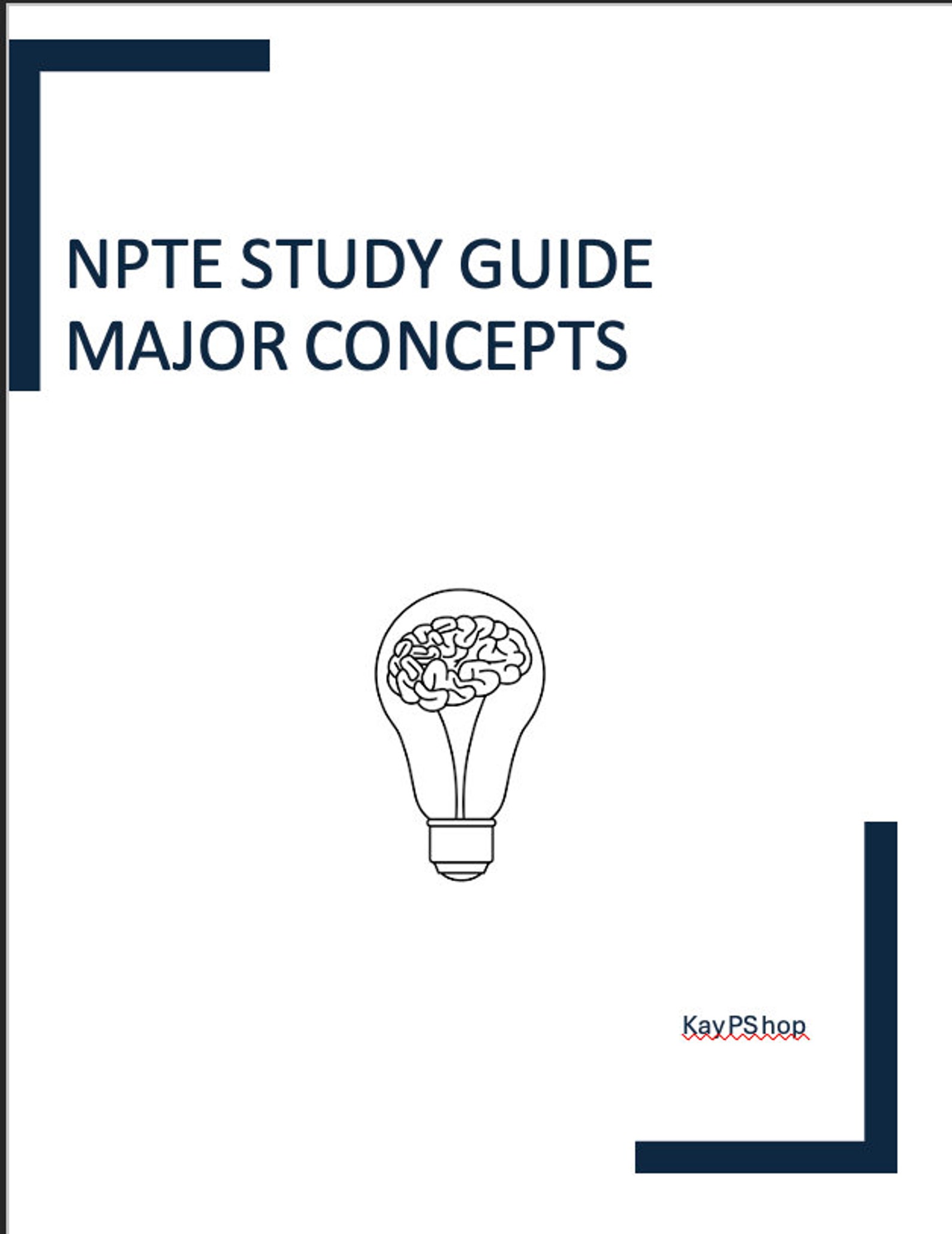 NTPE Physical Therapy Study Guide - Etsy