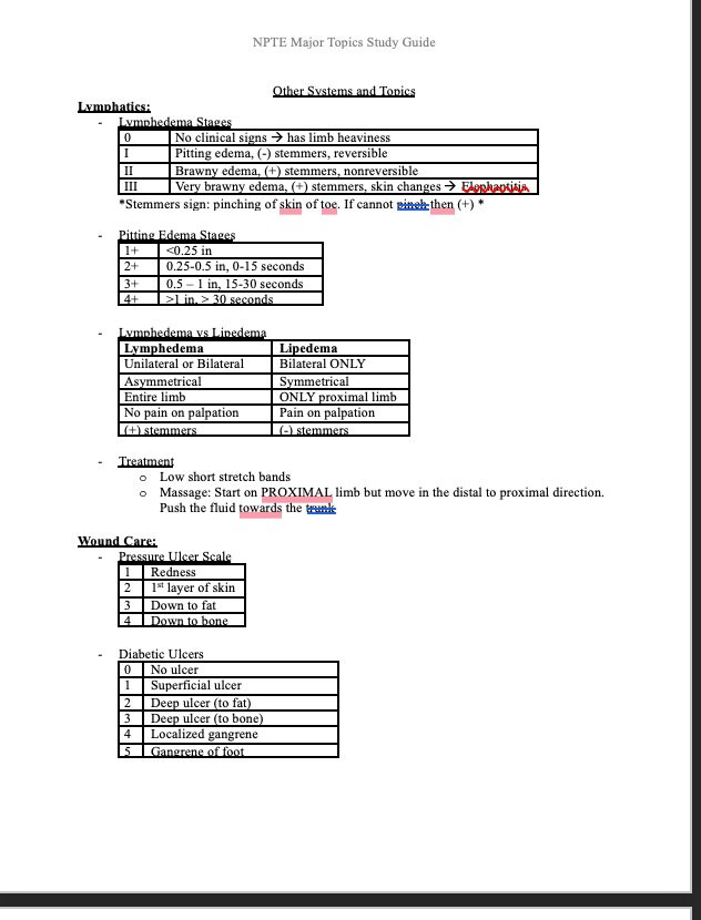 NTPE Physical Therapy Study Guide - Etsy