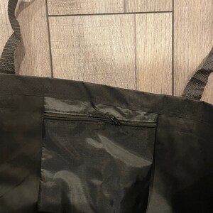 Nike Air Jordan JUMPMAN Shoe Tote Bag 15" X 10" Black Holds 2 Shoe ...