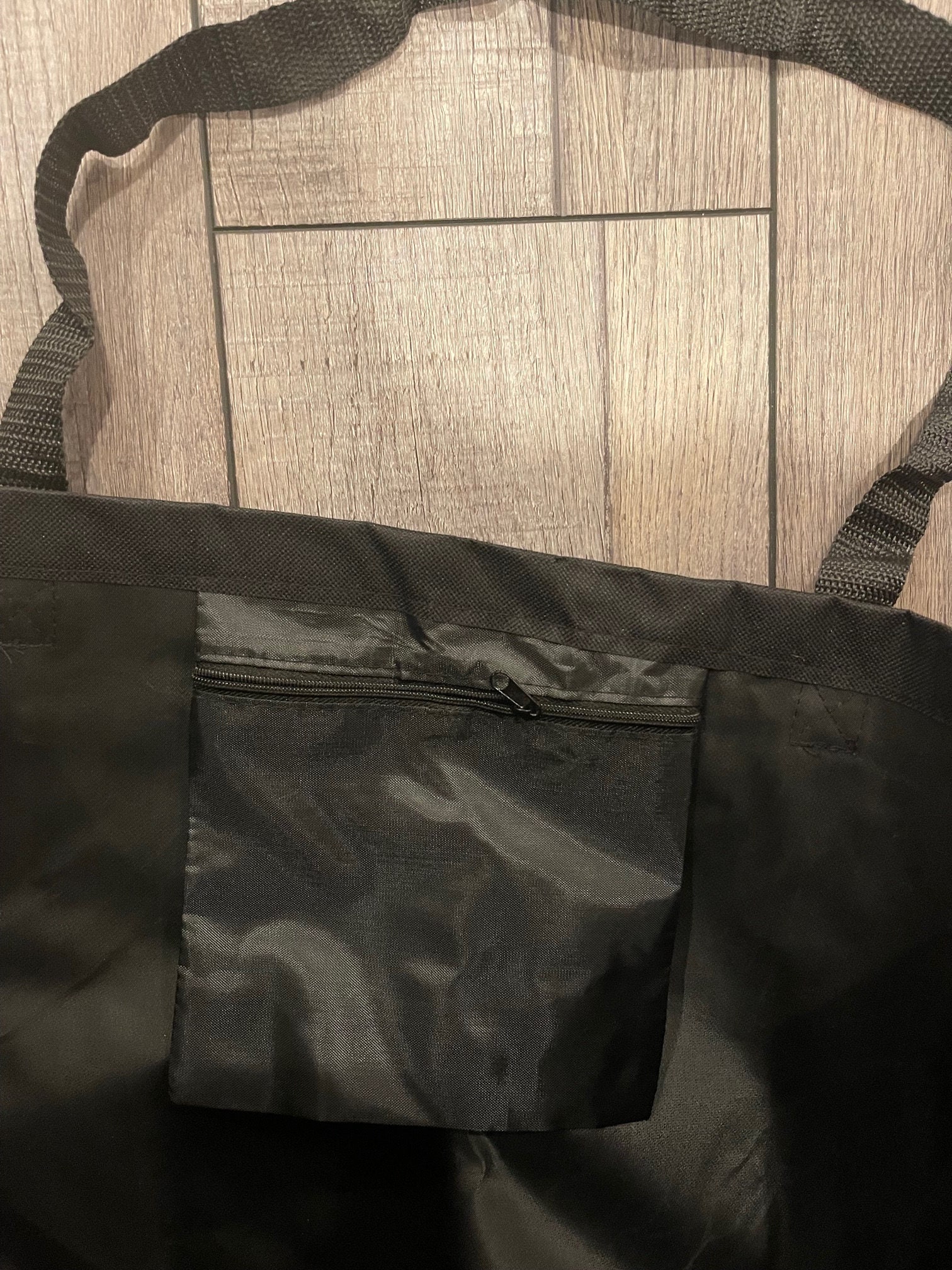 Nike Air Jordan JUMPMAN Shoe Tote Bag 15" X 10" Black Holds 2 Shoe ...