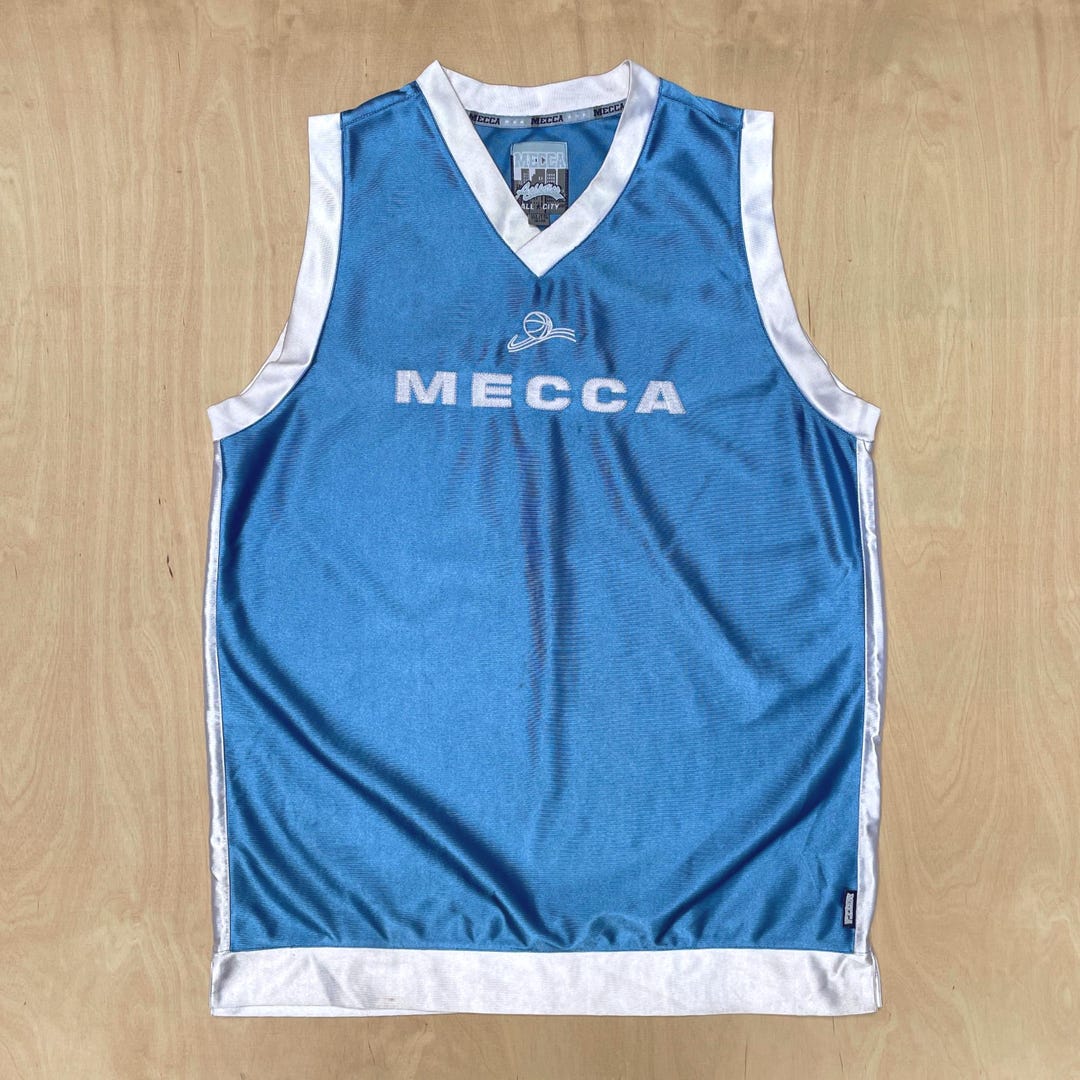 Vintage Y2K Mecca Athletics Basketball Jersey / Size Youth XXL 18/20 ...