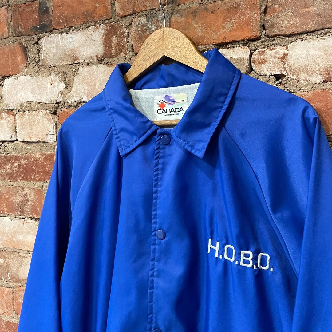 Vintage HOBO Button up Fall Jacket Men's XL Made in Canada - Etsy