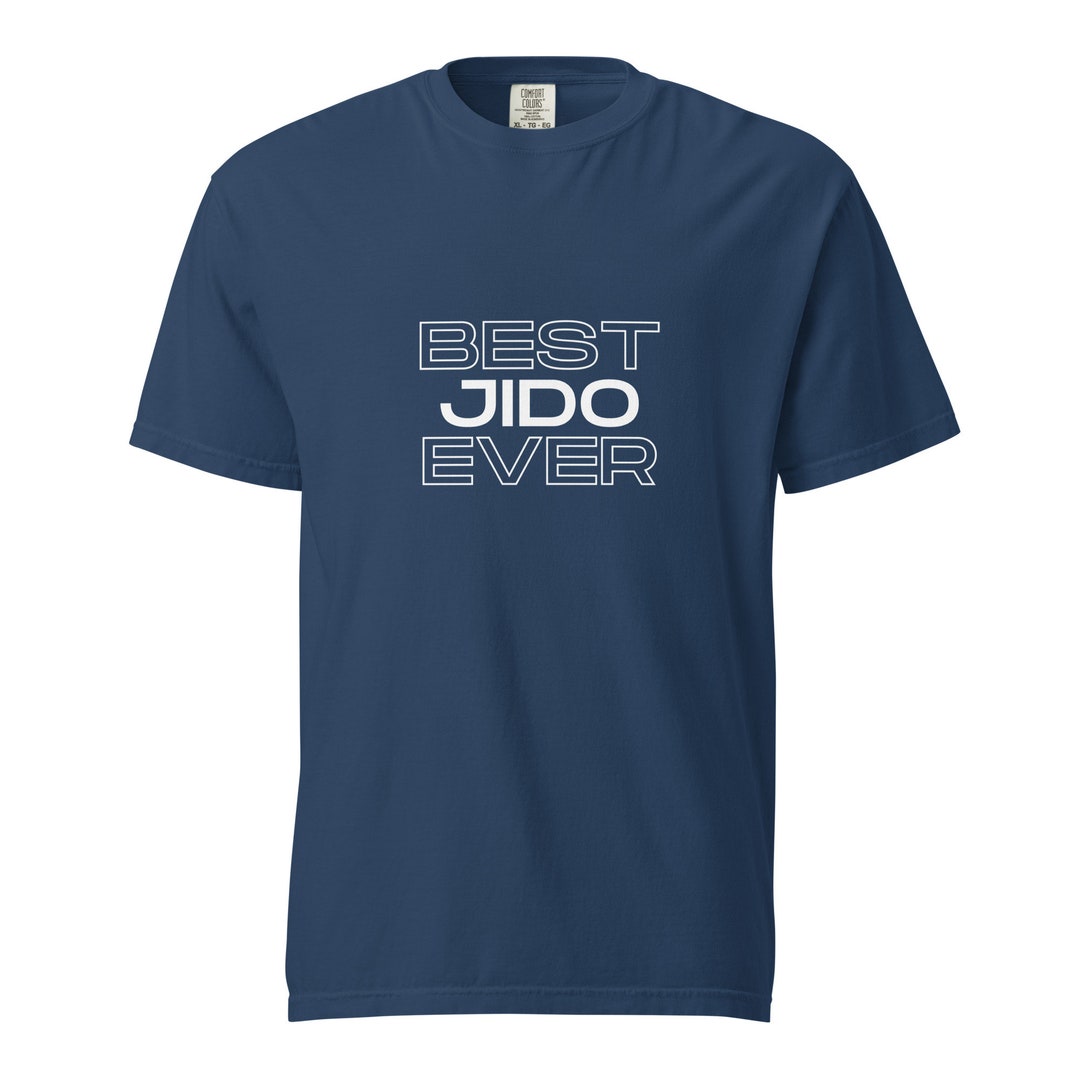 Best Jido Ever Lebanese Arabic Grandfather True Navy Garment-dyed ...