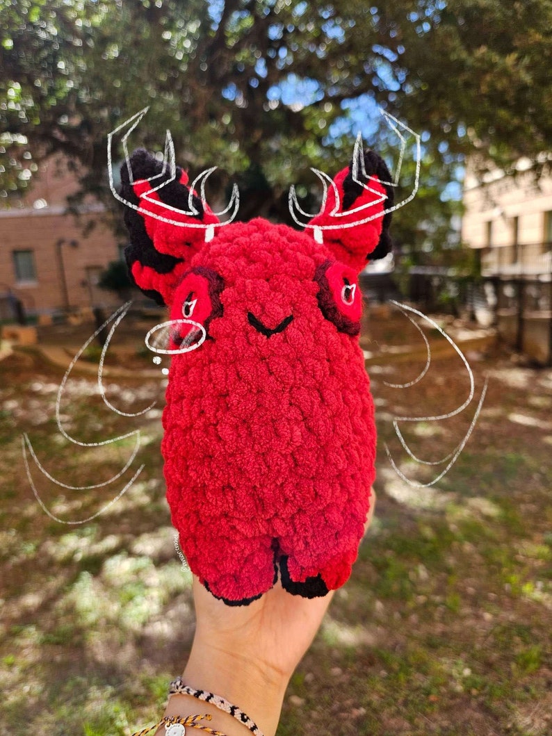 PDF PATTERN ONLY Cursed Cat Alastor From Hazbin Hotel Crochet Pattern ...