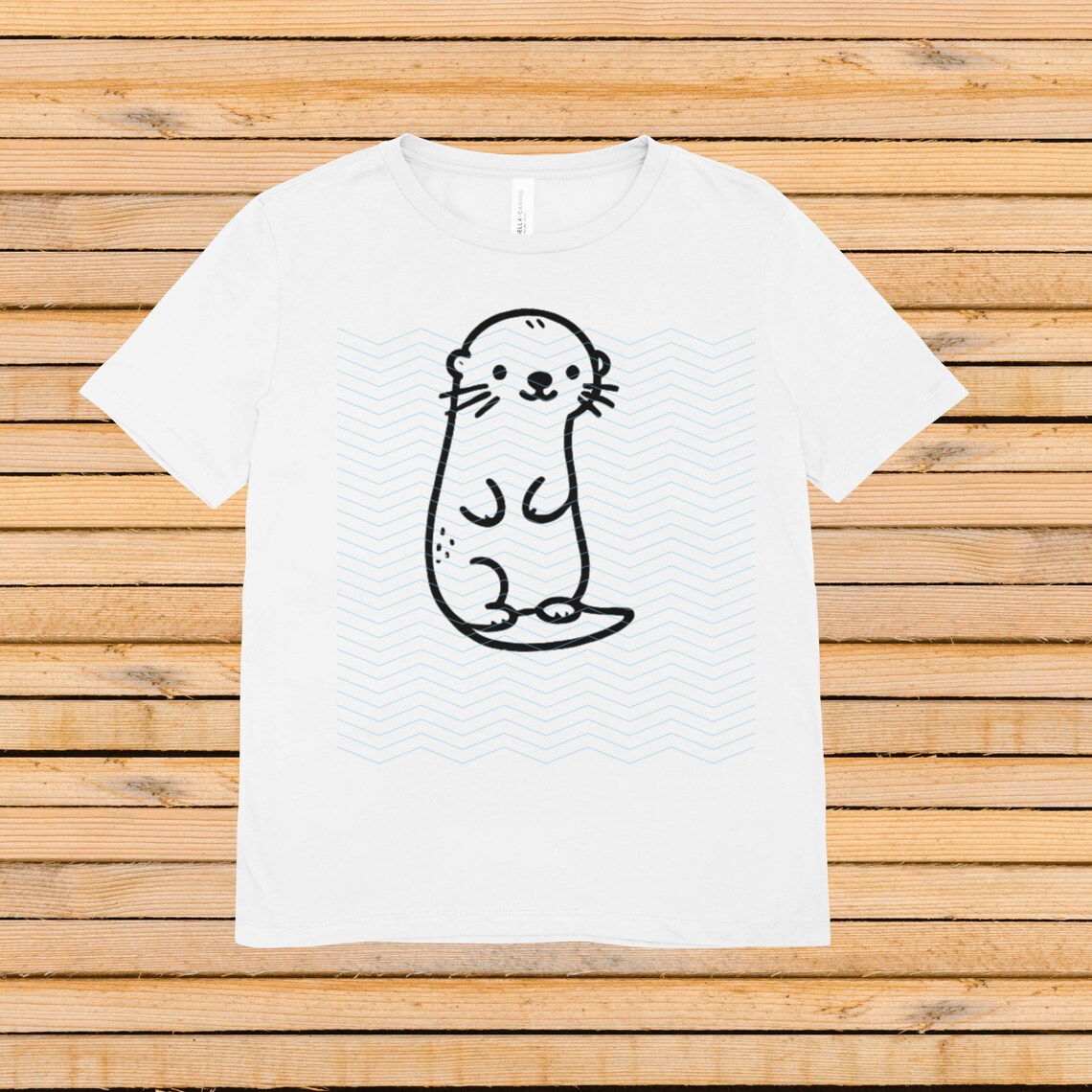 Cute Otter Silhouette SVG, Otter Clipart, Otter PNG, Sea Otter Svg ...