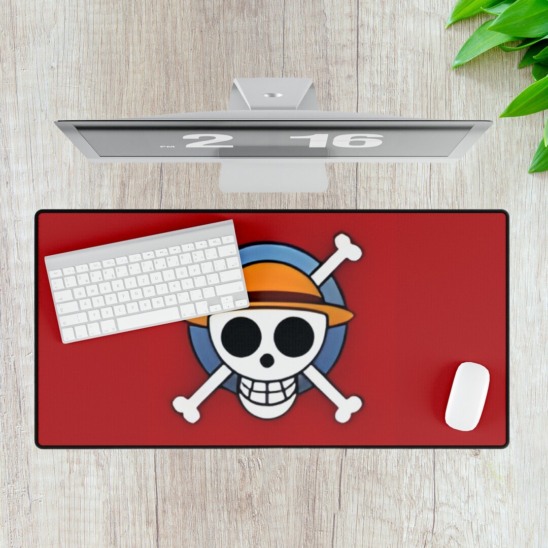 One Piece Desk Mat Extra Large Desk Pad Pixel Art Anime Anime Mouse Pad ...