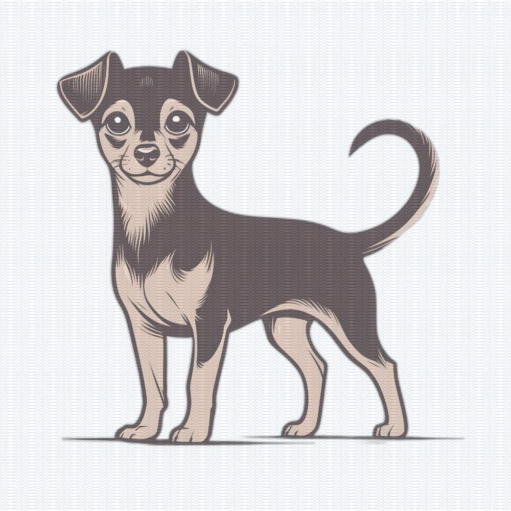 Chiweenie SVG & PNG File, Chihuahua Clip Art, Dachshund Digital ...