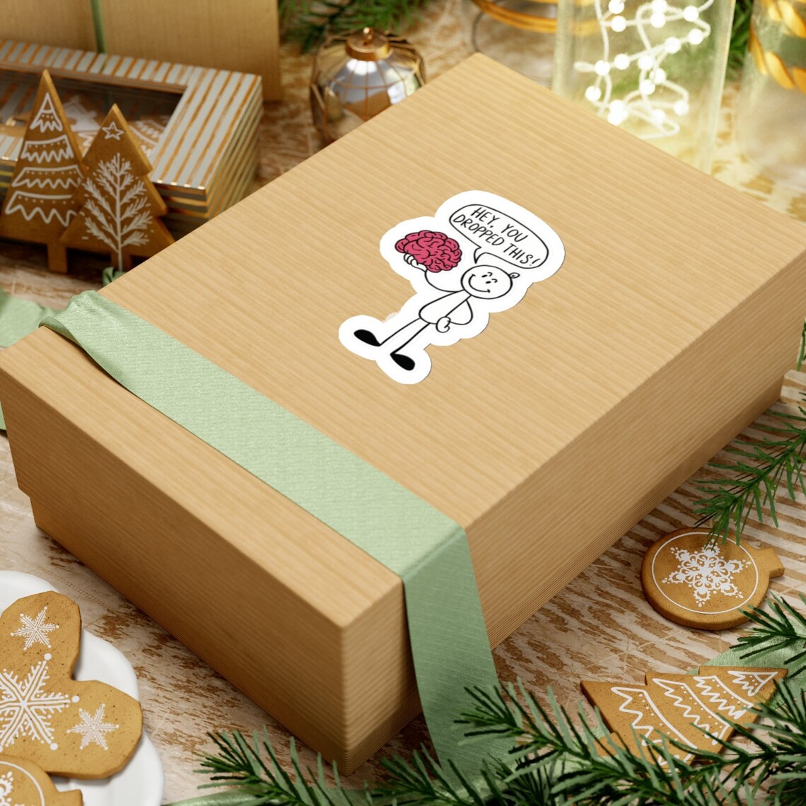 Hey You Dropped This Sticker | Funny Motivational Kiss-cut Vinyl ...