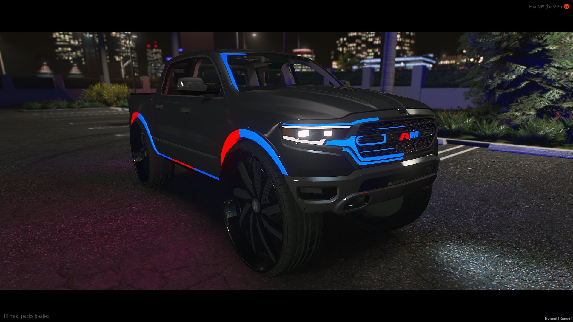 Police Dodge RAM Donk Fivem Grand Theft Auto 5 Mod High Quality Cars - Etsy