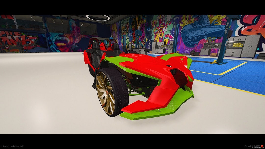 Polaris Slingshot forgiatos RARE Fivem Grand Theft Auto 5 Mod High ...
