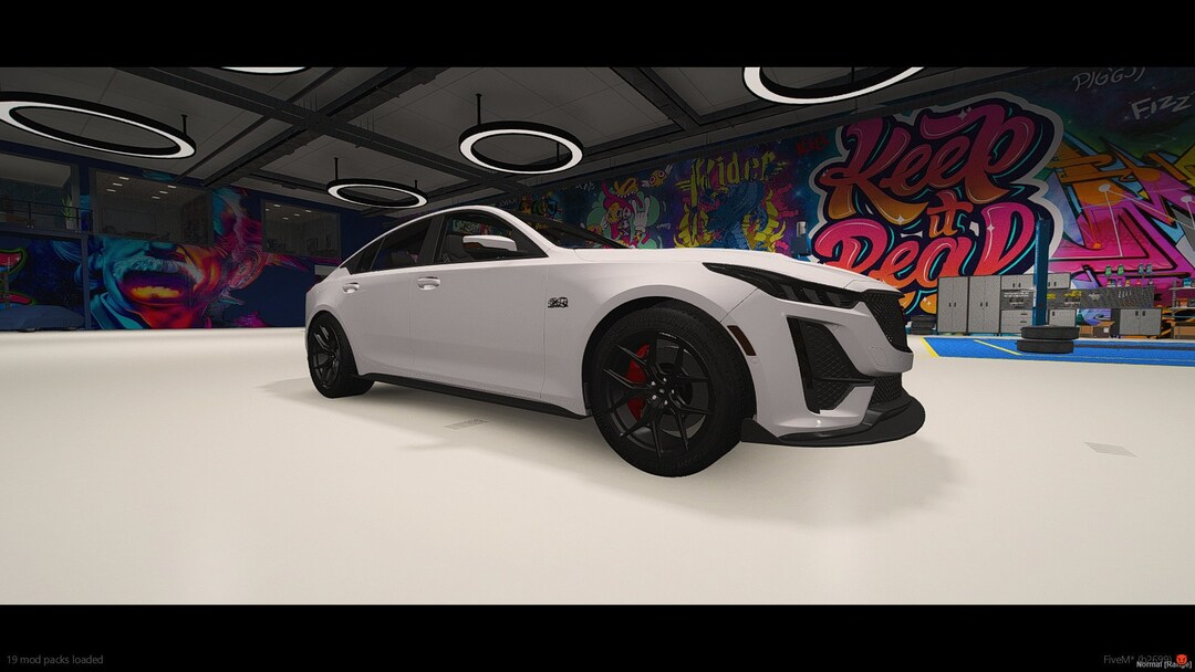 Cadillac CT5V Hellephant Fivem Grand Theft Auto 5 Mod High Quality Cars ...