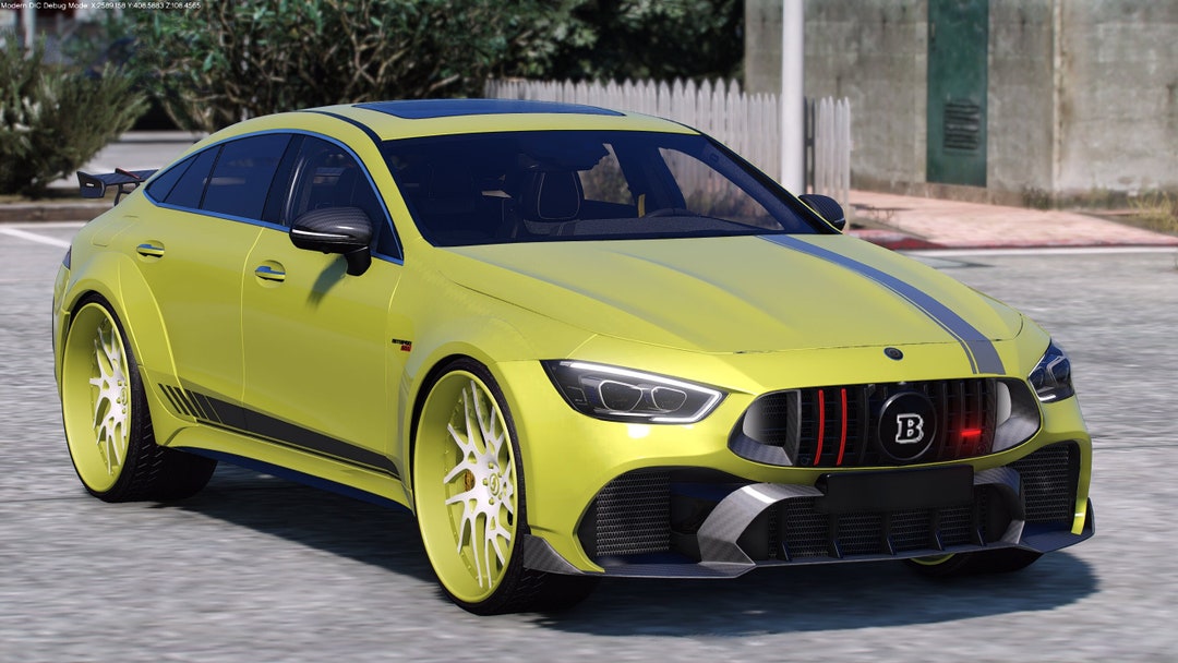 Brabus GT63 S Rocket 900 forgiatos Fivem Grand Theft Auto 5 Mod High ...