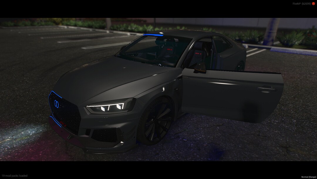 Police Audi RS5 Fivem Grand Theft Auto 5 Mod High Quality Cars - Etsy