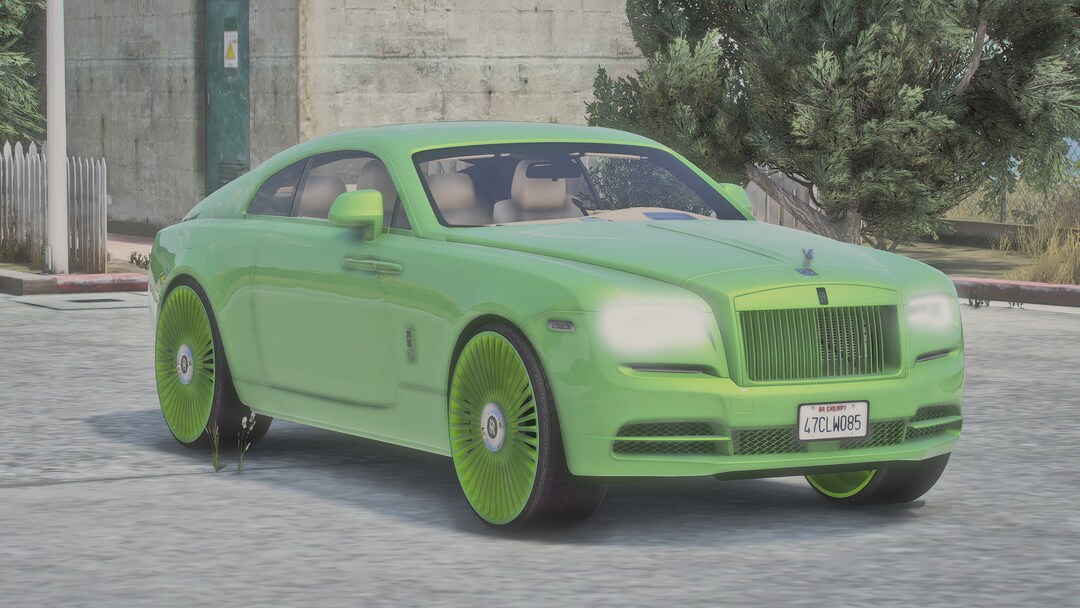 Rolls Royce Wraith on 26s Fivem Grand Theft Auto 5 Mod High Quality ...
