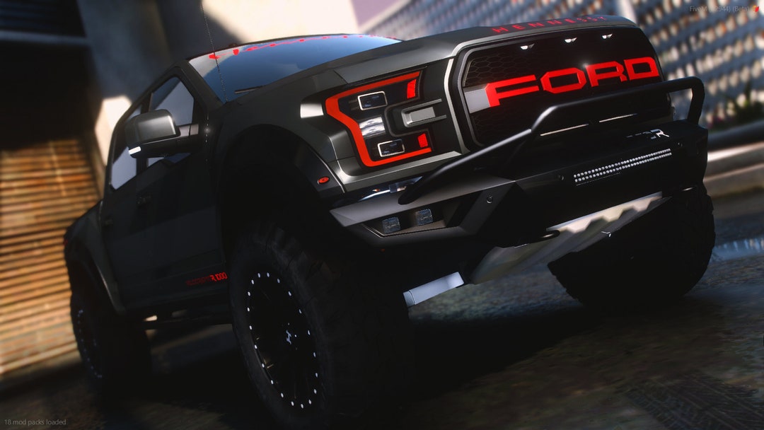 Ford F-150 Raptor Hennessey Edition Fivem Grand Theft Auto 5 Mod High ...