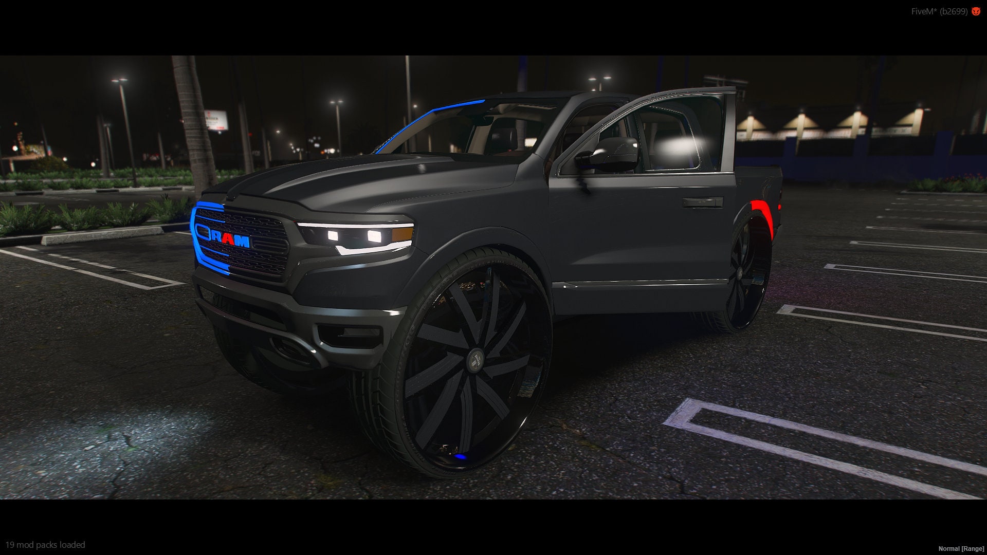 Police Dodge RAM Donk Fivem Grand Theft Auto 5 Mod High Quality Cars - Etsy