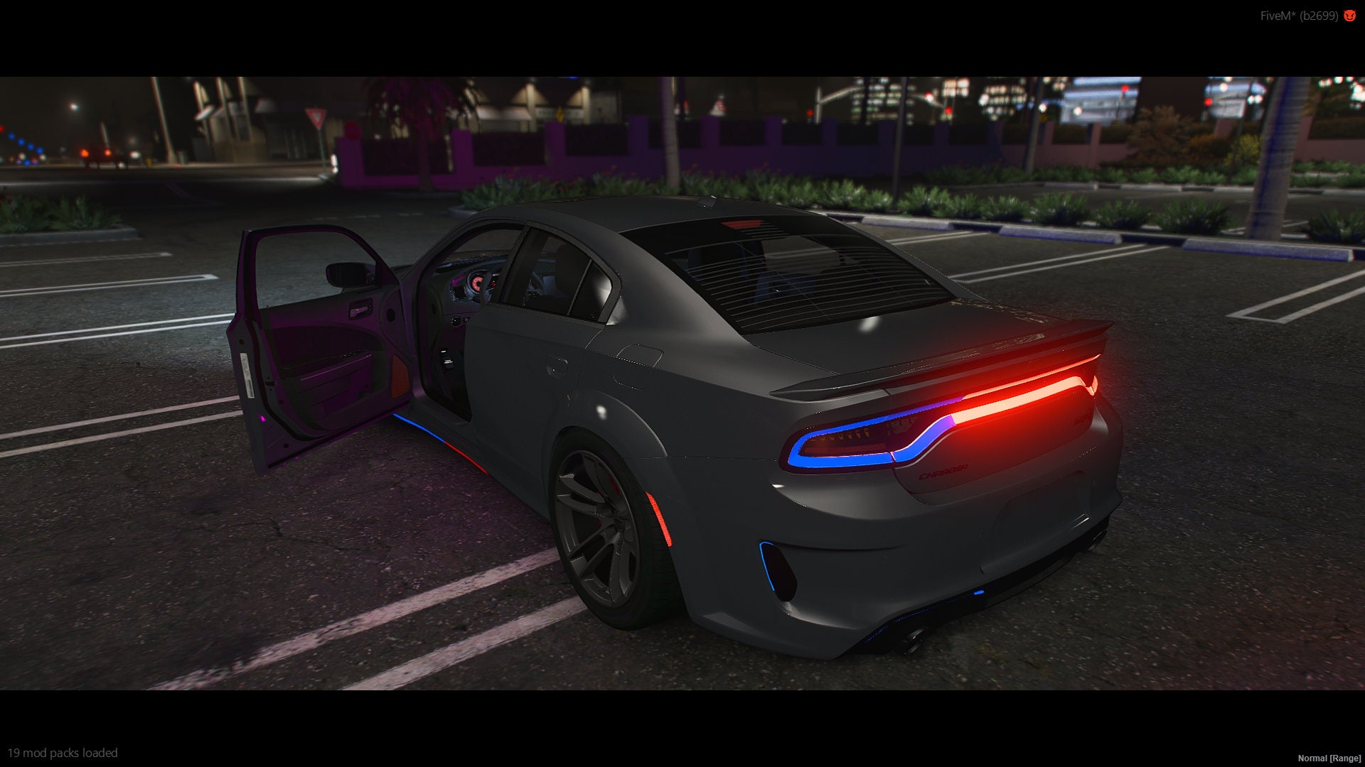 Police Dodge Charger Hellcat Fivem Grand Theft Auto 5 Mod High Quality ...