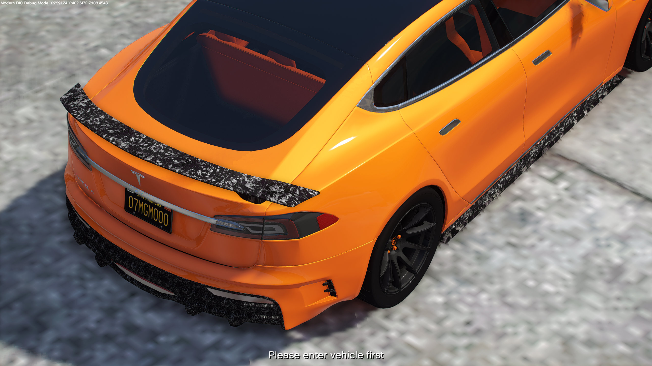 Tesla Model S Adro Widebody Fivem Grand Theft Auto 5 Mod High Quality ...