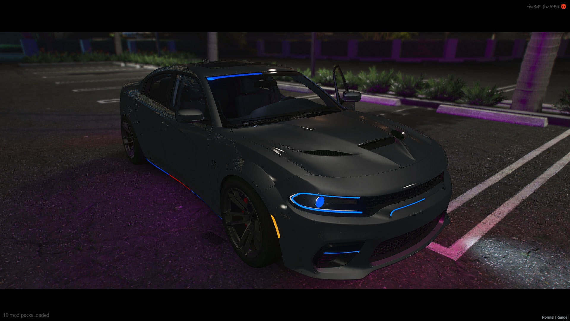 Police Dodge Charger Hellcat Fivem Grand Theft Auto 5 Mod High Quality ...