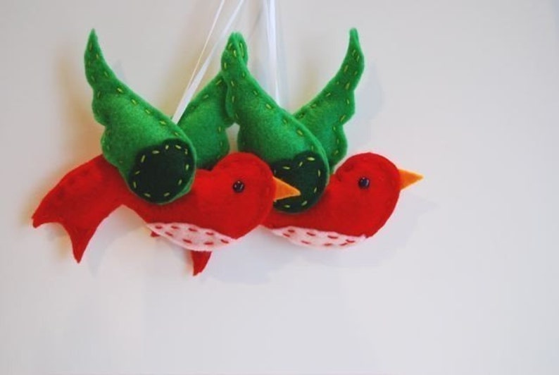 Bird Felt Pattern PDF - Etsy