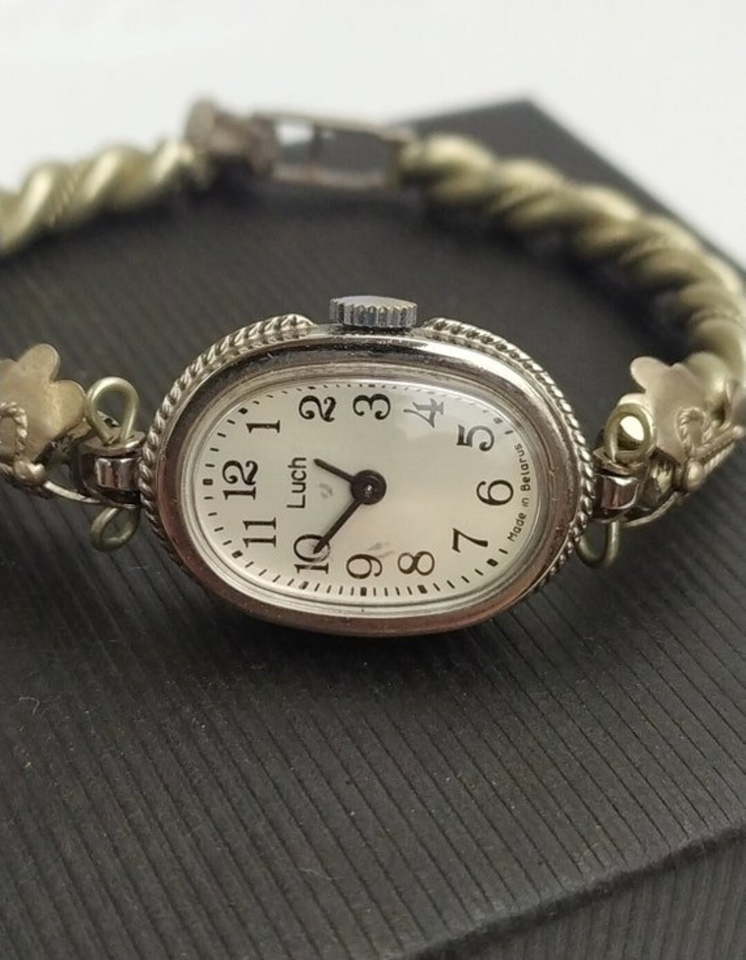 Vintage Ladies Wind up Watch Ray, Silver Watch RAY, Cocktail Watch ...