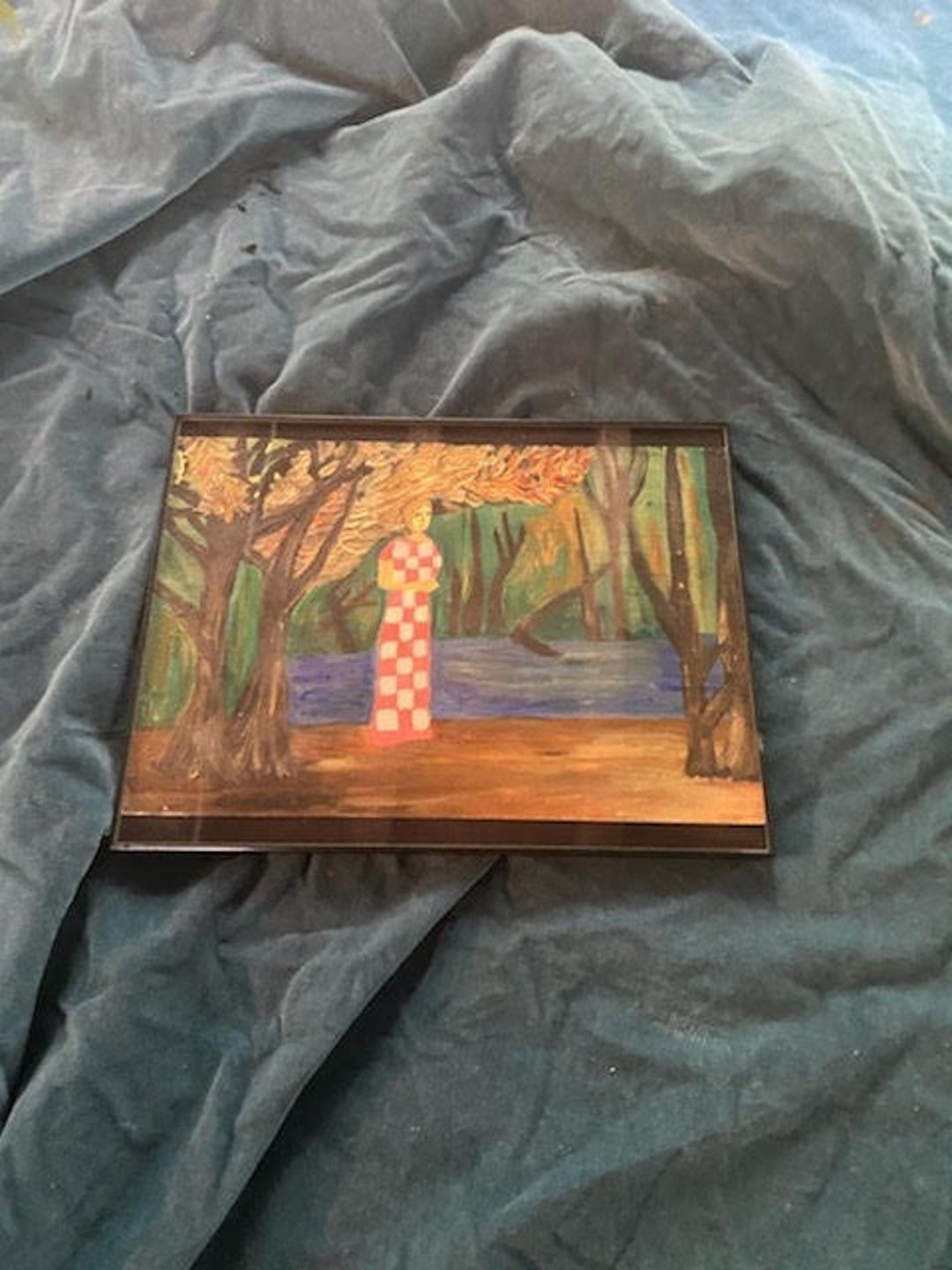 Scene From Tarkovsky's Solaris Hari Original Mixed Media Painting - Etsy